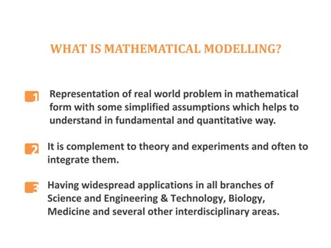 Introduction To Modelling Pptx Introduction To Modelling Pptx