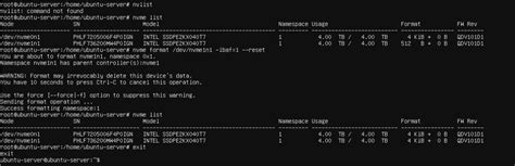 Intel DC SSDs Isdct Abandoned And Broken Linux Nvme Cli To The Rescue Wikis How To Guides