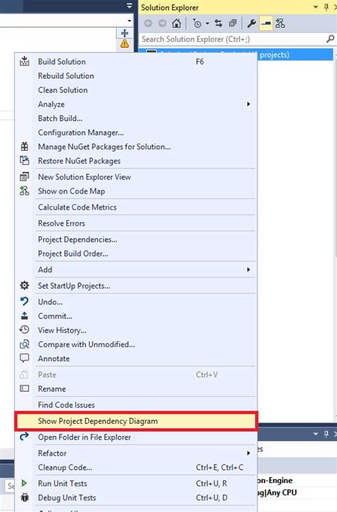 C Can Visual Studiotools Show Me The Circular Dependency Graph When