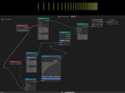 Geometry Nodes Point Density Based On Distance Modeling Blender Artists Community