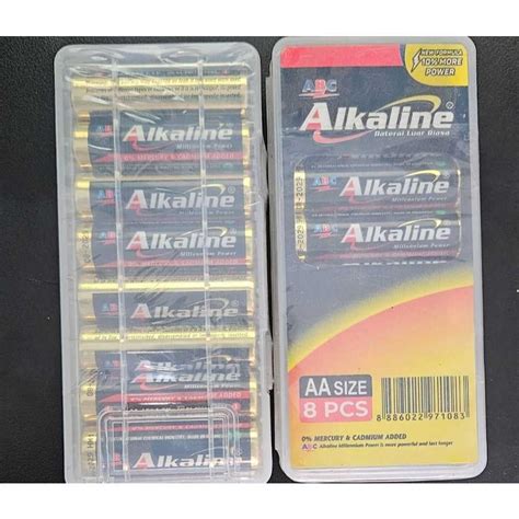 Jual Baterai Alkaline Aa Isi Pcs Aa Baterai Battery Batu Batre Batu Baterai Batre