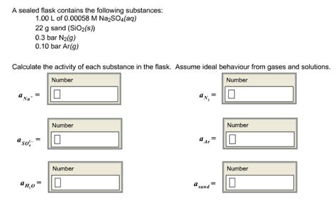 I Have NO IDEA How To Calculate Activity Can Someone Chegg