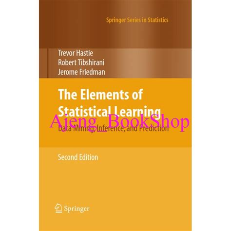 Jual Buku Computers And Technology The Elements Of Statistical Learning Data Mining Inference