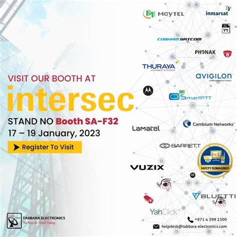 Sana Kanaan On Linkedin Intersec2023 Tabbaraelectronics Security