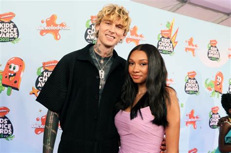 Machine Gun Kelly Makes Rare Appearance With His Daughter