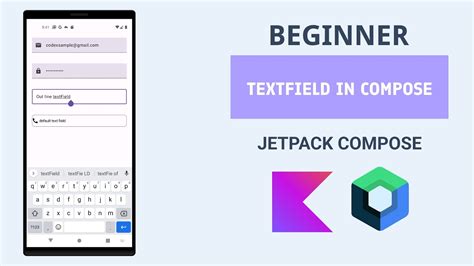 Jetpack Compose For Beginners Textfield In Compose Youtube