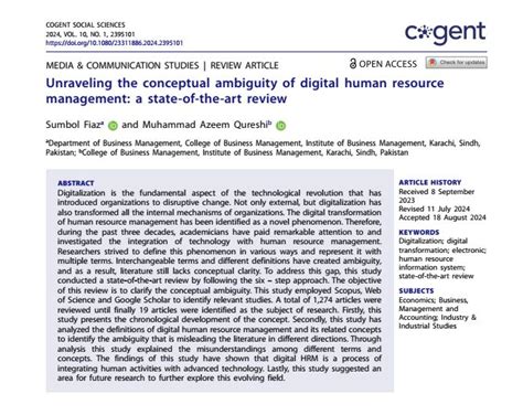 Dr Muhammad Azeem Qureshi On Linkedin I Am Excited To Share My Recent