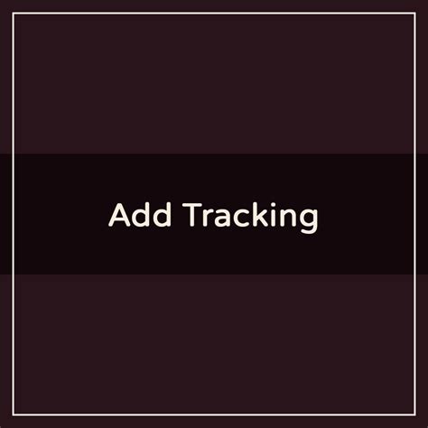 Add Tracking On Storenvy