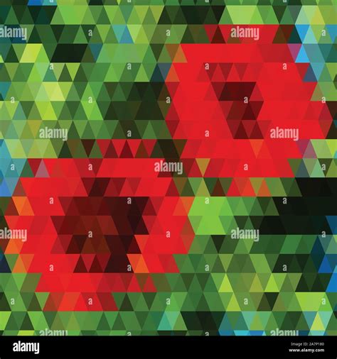 Background With Colorful Hex Grid Stock Vector Image Art Alamy