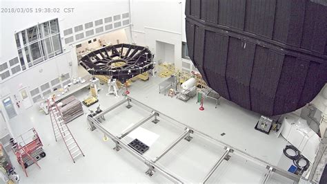 Jwst Gets His 18th And Last Mirror Placed Main Mirror Structure Is Now Complete R Space