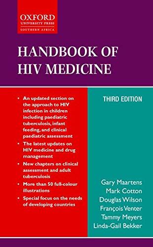 Handbook Of Hiv Medicine Wilson Douglas Cotton Mark Bekker Linda Gail Meyers Tammy