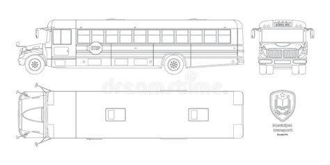 Blueprint School Bus Stock Illustrations 88 Blueprint School Bus Stock Illustrations Vectors