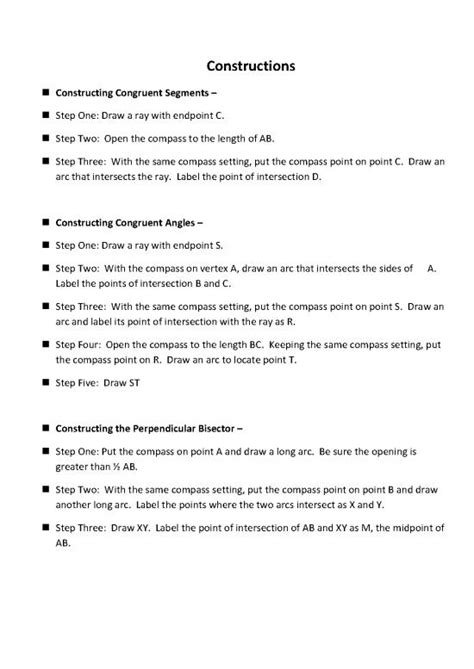 Geometry Pdf 166237 Geometry Cheat Sheet All