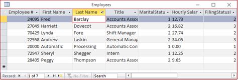 Microsoft Access Tutorials Lesson 32 Introduction To Sorting Records