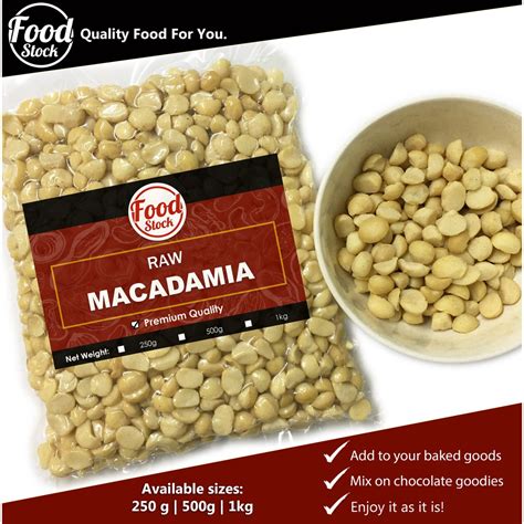 Raw Macadamia 250g 500g 1kg Shopee Philippines