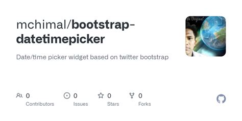 Github Mchimal Bootstrap Datetimepicker Date Time Picker Widget Based On Twitter Bootstrap