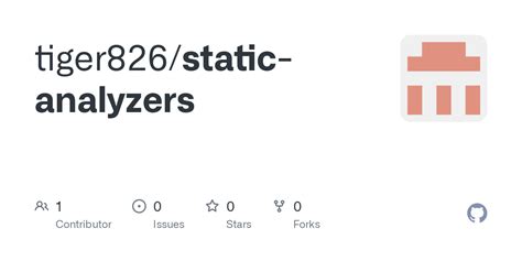 Github Tiger826static Analyzers