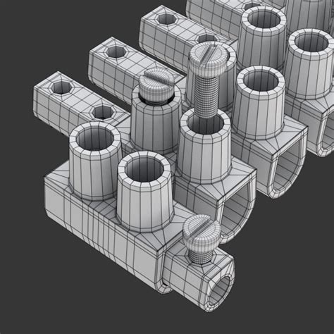 Terminal Block Clamp 3d Model In Other 3dexport Terminal Block Clamp 3d Model In Other 3dexport