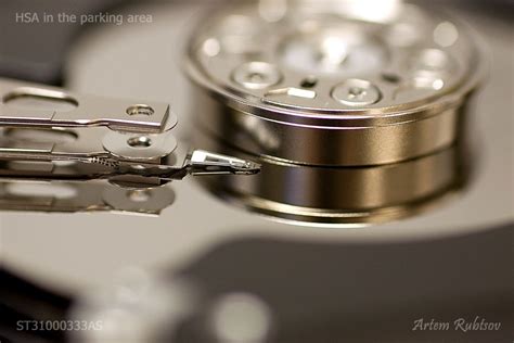 Hdd From Inside Hard Drive Main Parts