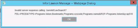 How To Resolve Infor Lawson 10 Session Timeout Errors