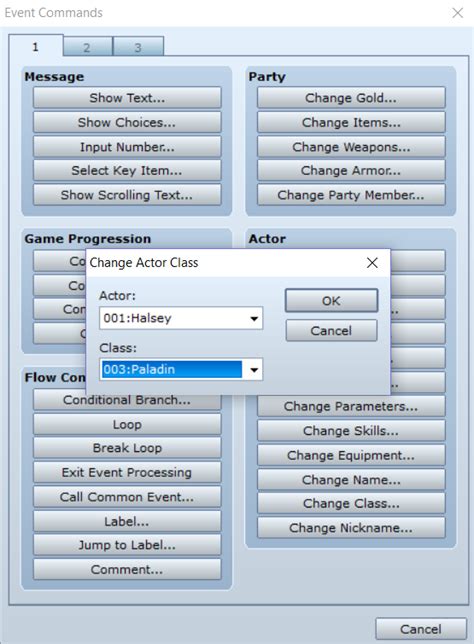 Getting A Class Through An Item Rpg Maker Forums