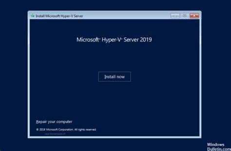 How To Install Hyper V 2019 Server Core Windows Bulletin