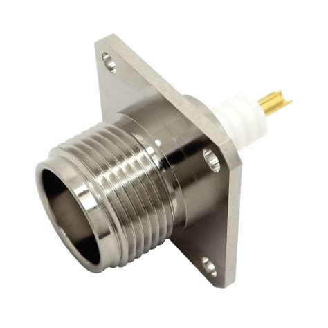 HN Female Hole Panel Mount Solder Connector