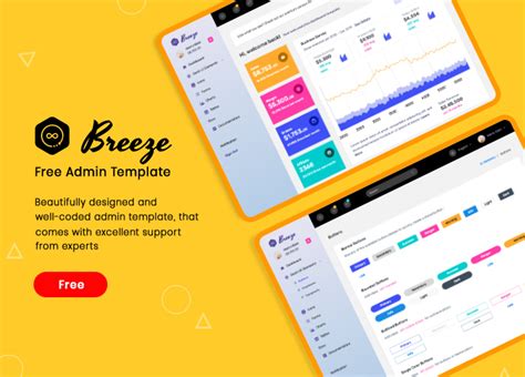 Breeze Admin Free Bootstrap5 Admin Panel Theme