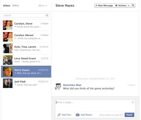 How To Use The Facebook Inboxes Dummies