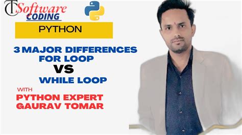 Difference Between For Loop Vs While Looppractical Implementation In Python Youtube