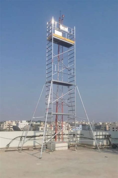 Aluminium Silver Ladder Frame Scaffolding At Piece In Jaipur ID