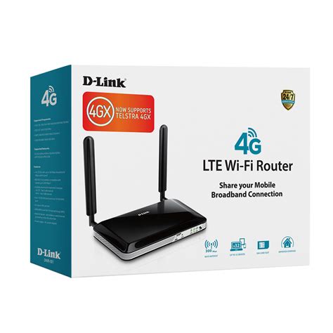 4G LTE Router With Standard Size SIM Card Slot