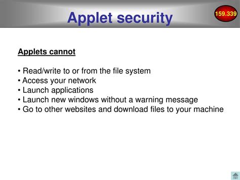 Ppt Java Applets Powerpoint Presentation Free Download Id1574137