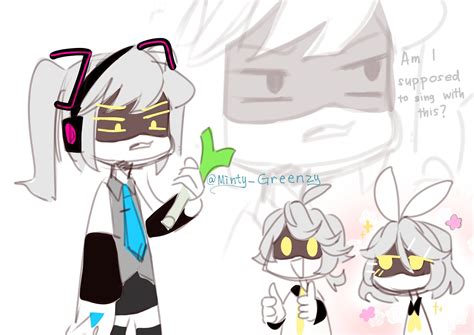 Hatsune Miku By Mintygreenzy Rglitchproductions