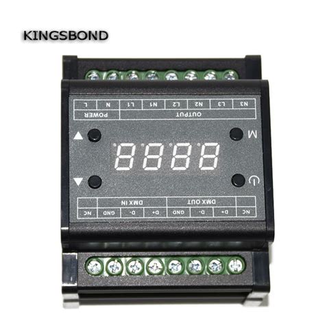 New DMX DMX Triac Dimmer Led Brightness Controller AC V Hz Hz High Voltage