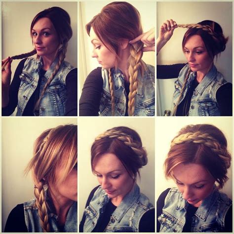 Braided Updo Tutorial Braid Updo Tutorial Updo Tutorial Braided Updo