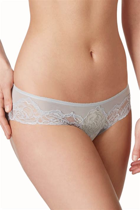 Wacoal High Rise Grey Sheer Enough Lace Hipster Panty Cheapundies