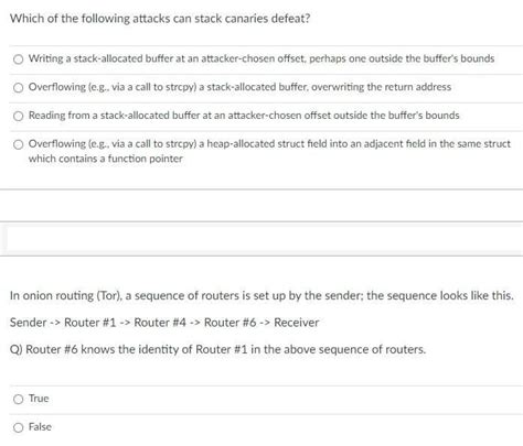 Answered Which Of The Following Attacks Can Bartleby