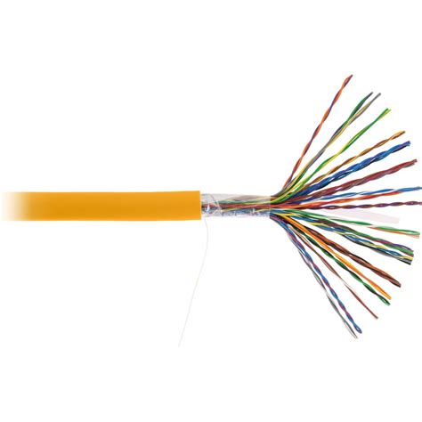 Кабель Netlan U Utp 25 пар категория 5 внутренний Lszh оранжевый 305м Ec Uu025 5 Lszh Or 3