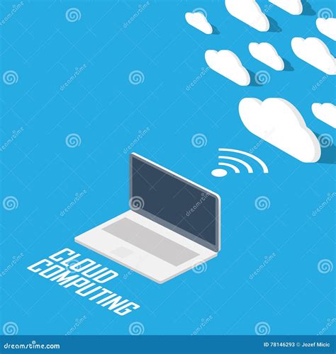 Cloud Computing Concept Infographics Technology Presentation In Modern