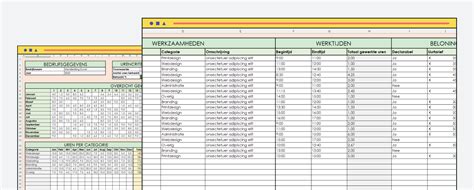 Eenvoudig Jouw Urenregistratie Excel Template Downloaden Voor Snelle