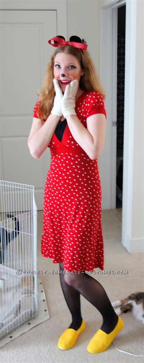 Last Minute Minnie Mouse Costume