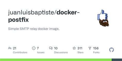 Github Juanluisbaptistedocker Postfix Simple Smtp Relay Docker Image