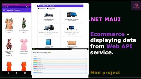 Net Maui Apps Ecommerce Online Shop Display Product From Web Api Service In Maui