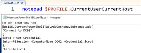 How To Add A Custom Menu Item In Powershell Ise Sid 500com