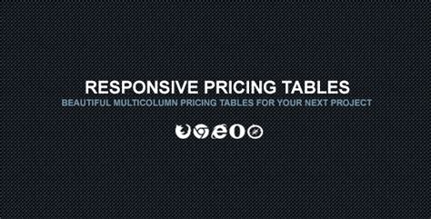 35 Best Html Css3 Responsive Pricing Table Templates Designmaz