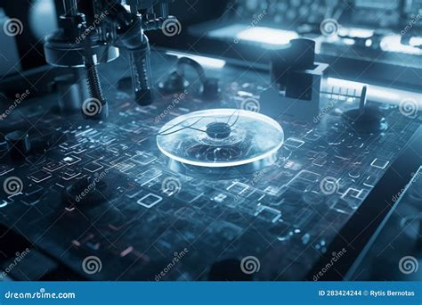 Nanotechnology Abstract Concept Vector Illustrations 326693120