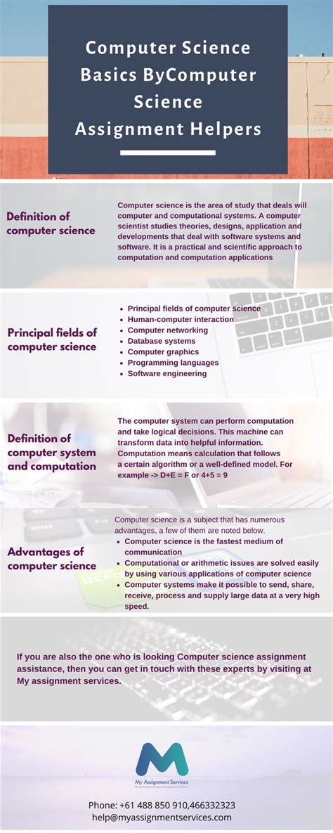 Computer Science Basics Bycomputer Science Assignment Helpers