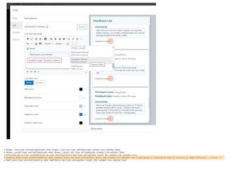 Solved Dashboard List Widget Not Showing Labels For Do Esri