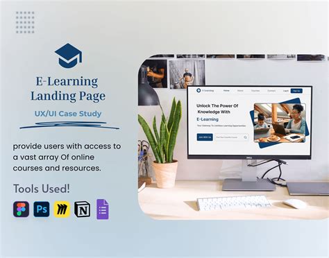 E Learninglanding Page Behance